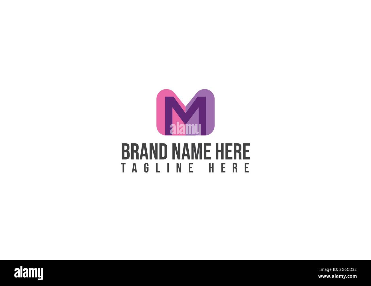 M letter logo design and vector logo template Stock Vector Image & Art ...