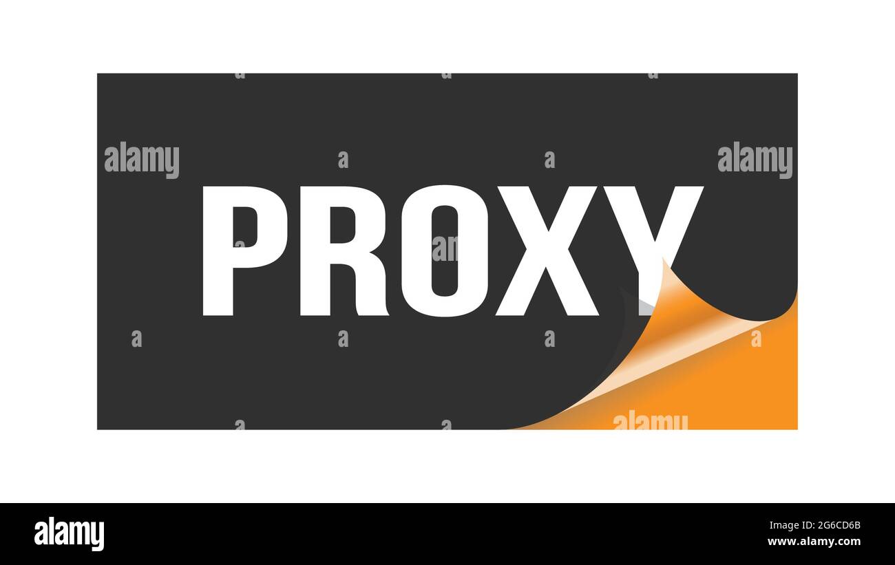 Proxy Cut Out Stock Images & Pictures - Alamy