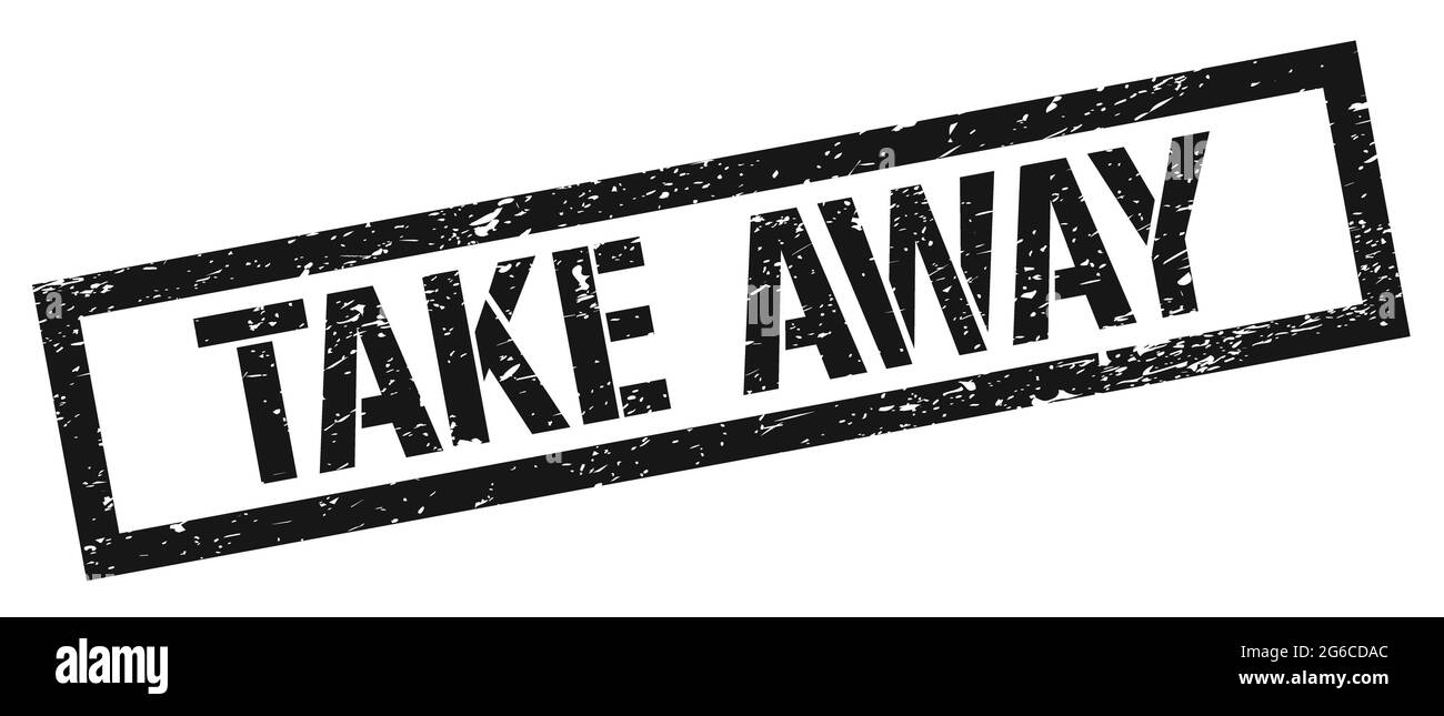 Take away stamp sign Black and White Stock Photos & Images - Alamy