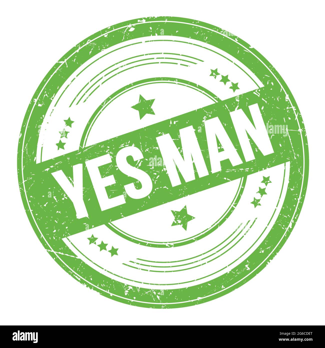 Yes man text on Cut Out Stock Images & Pictures - Alamy