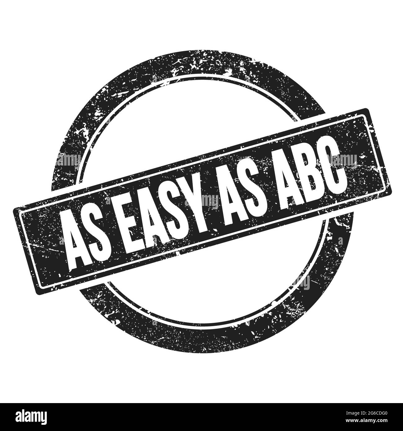 As easy as abc stamp hi-res stock photography and images - Alamy