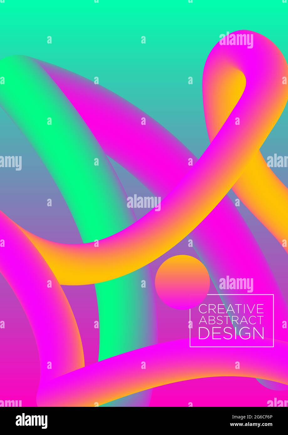 Dynamic 3d liquid green Stock Vector Images - Alamy