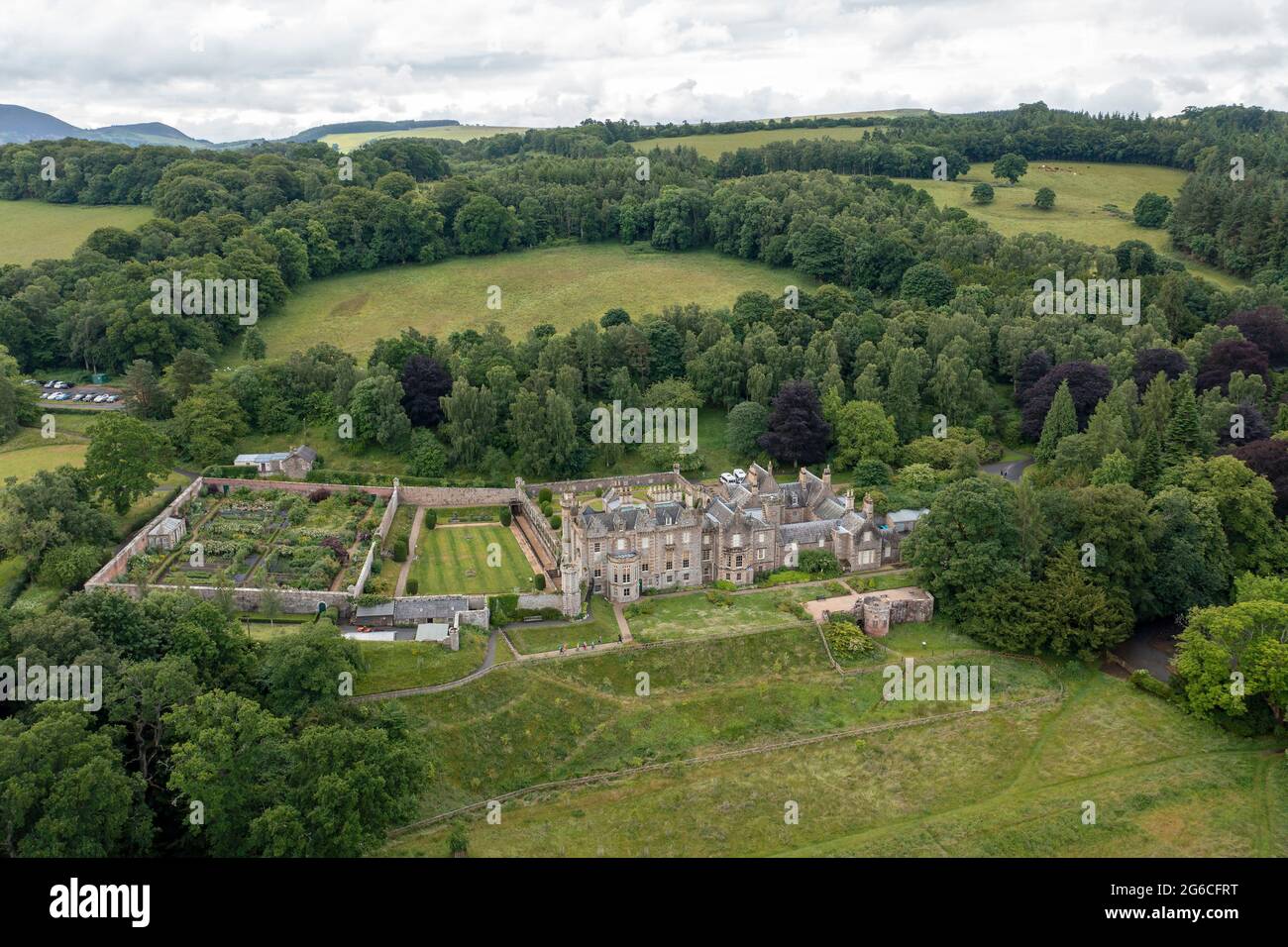 Abbotsford house scotland hi-res stock photography and images - Alamy