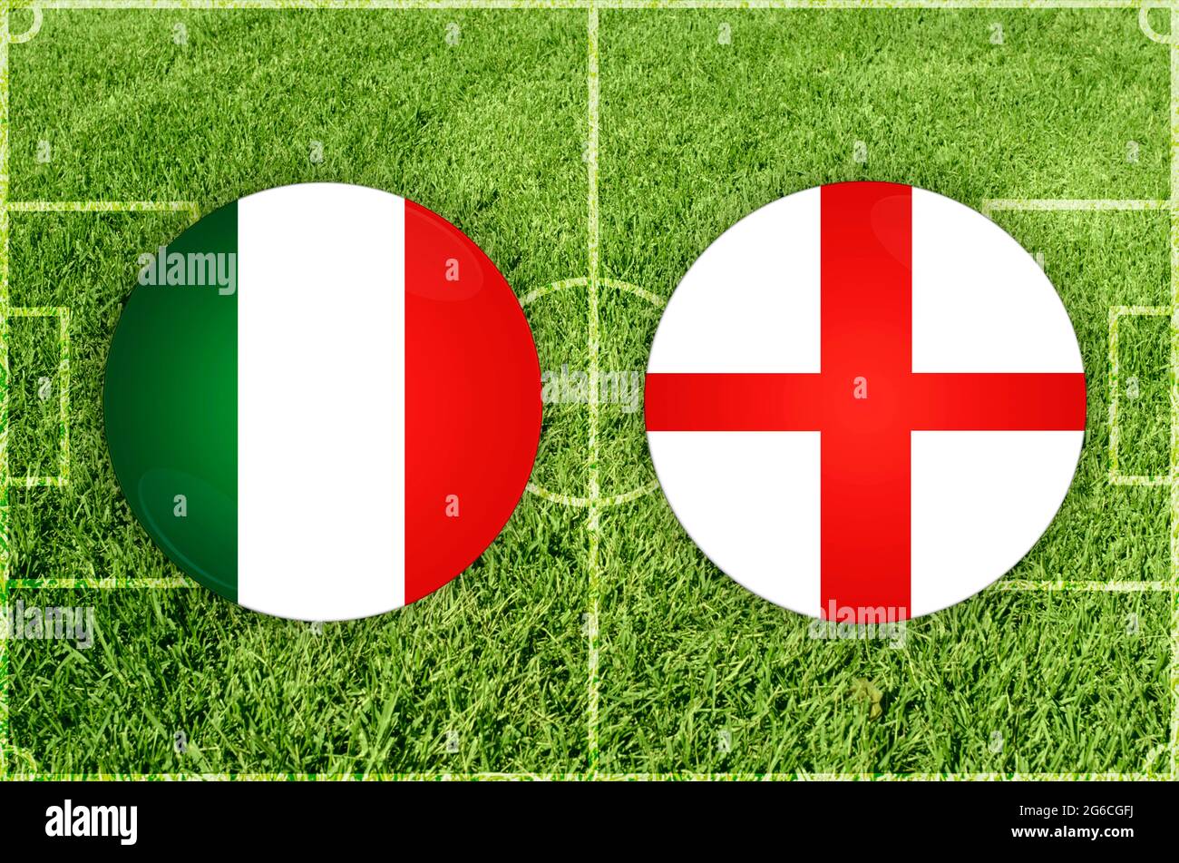 2021 england vs italy euro final hi-res stock photography and images ...