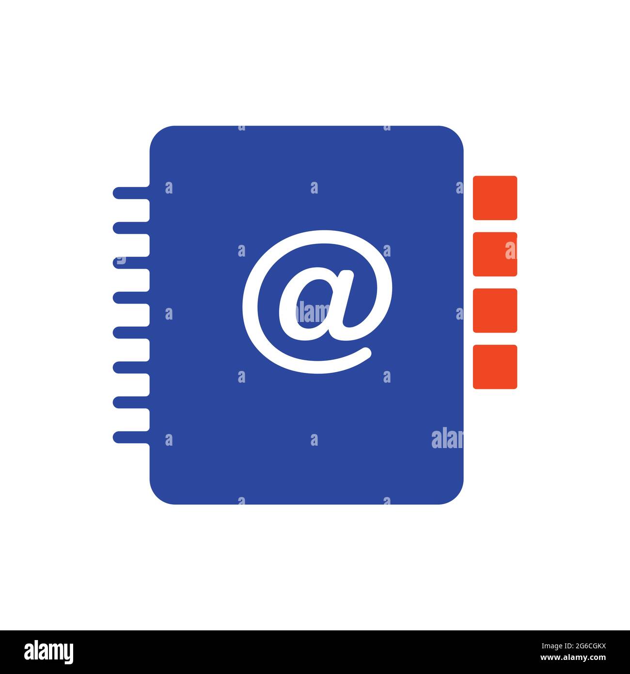 Address Book outline glyph icon. Workspace sign. Graph symbol for your ...