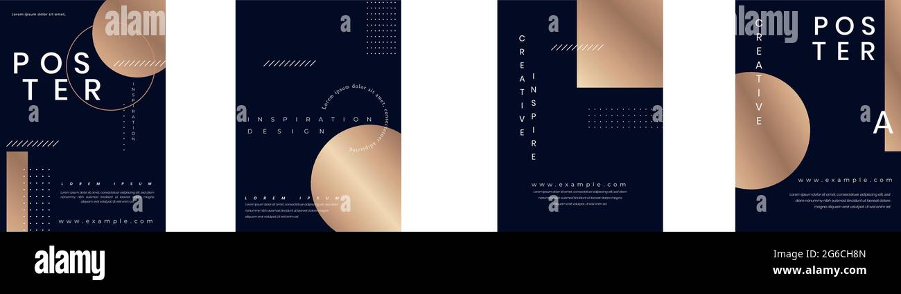 Blue Poster Stock Vector Images - Alamy