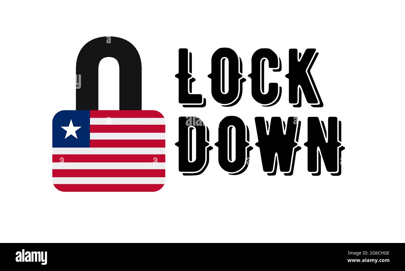 Liberia Lockdown for Coronavirus Outbreak quarantine. Covid-19 Pandemic ...