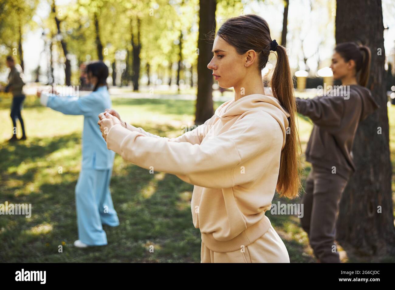 Coach lean hi-res stock photography and images - Alamy