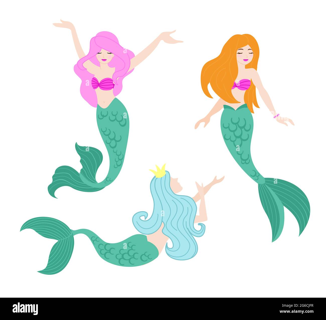 Mermaids tale Stock Vector Images - Alamy