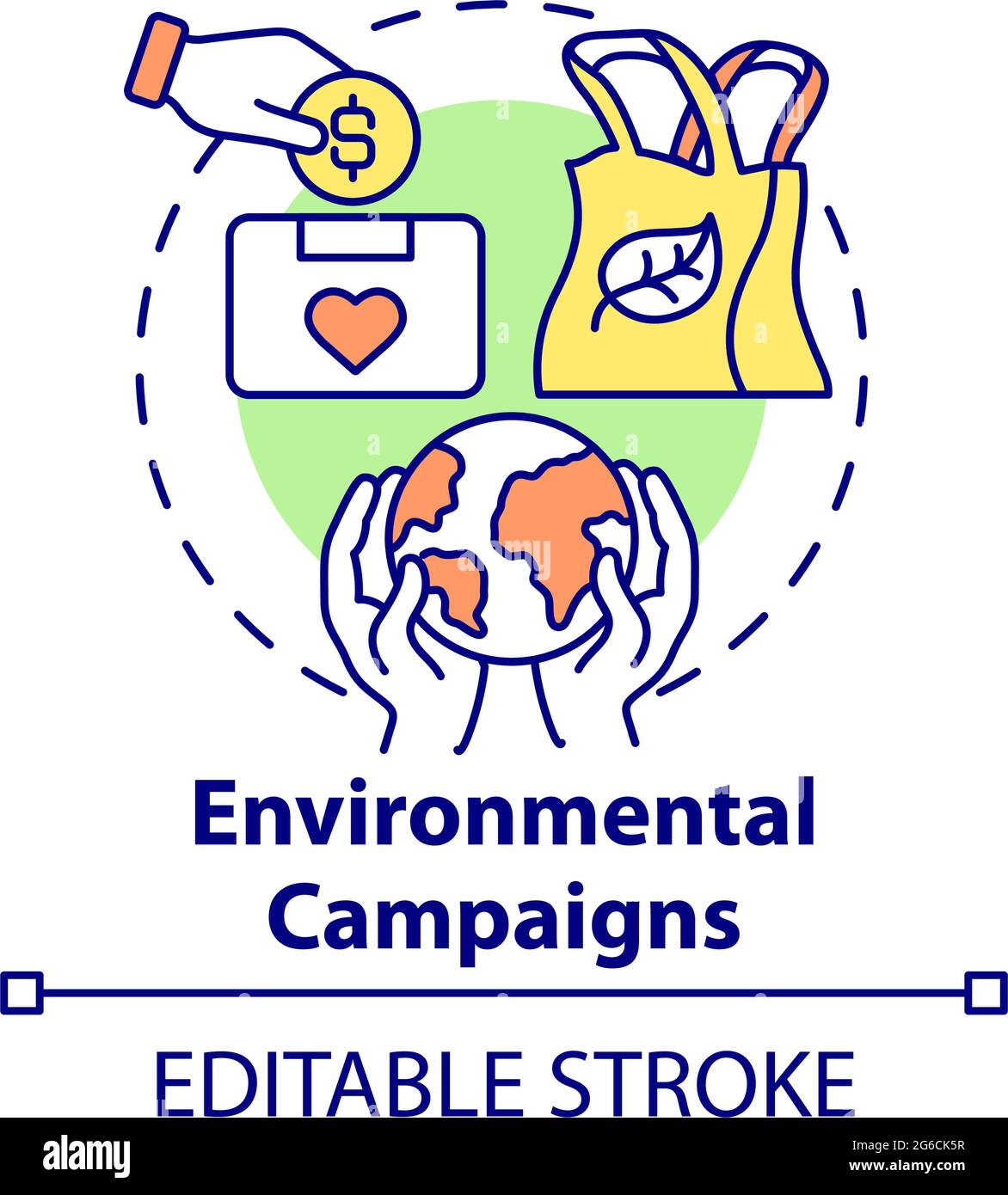 Environmental campaigns concept icon Stock Vector Image & Art - Alamy Environmental campaigns concept icon Stock Vector Image & Art - Alamy