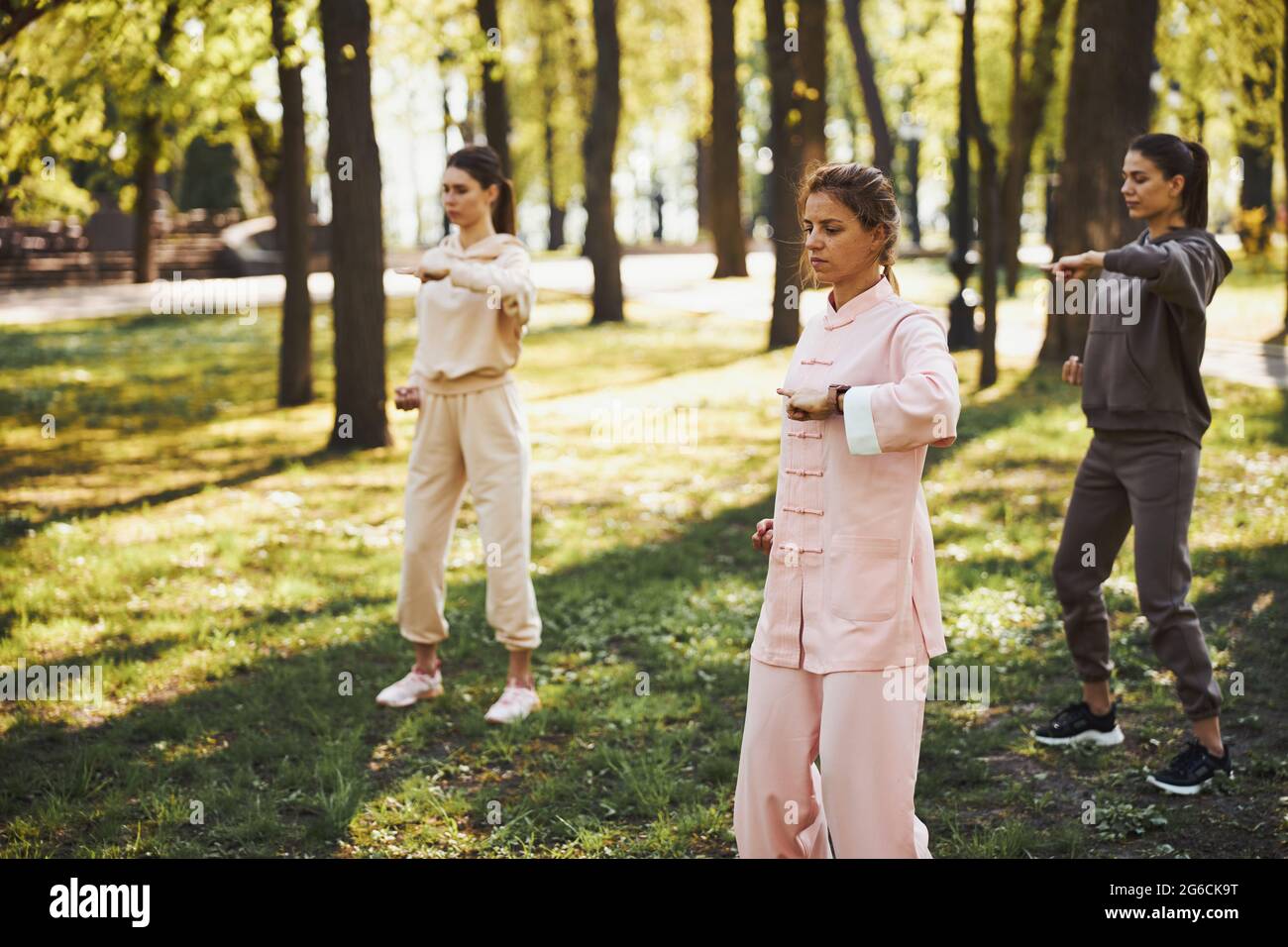 Woman fist chest hi-res stock photography and images - Alamy