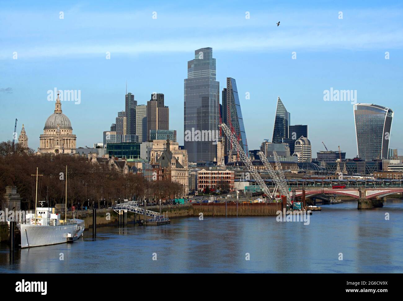 View from Waterloo bridge. 22 Bishopsgate, LONDON, United Kingdom ...