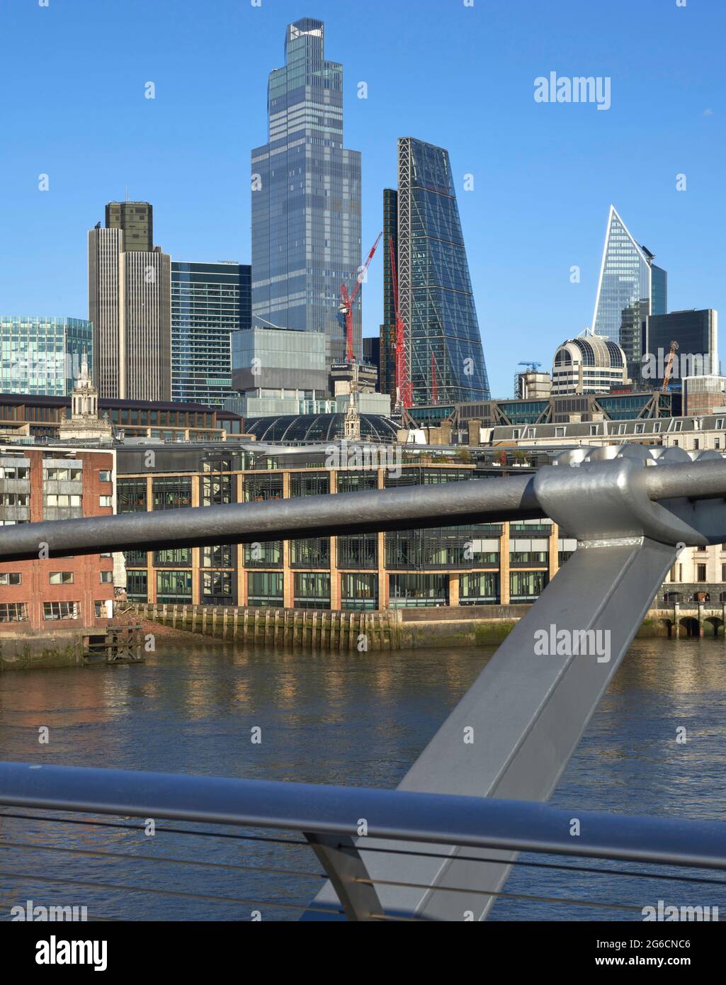 View from Bankside. 22 Bishopsgate, LONDON, United Kingdom. Architect ...