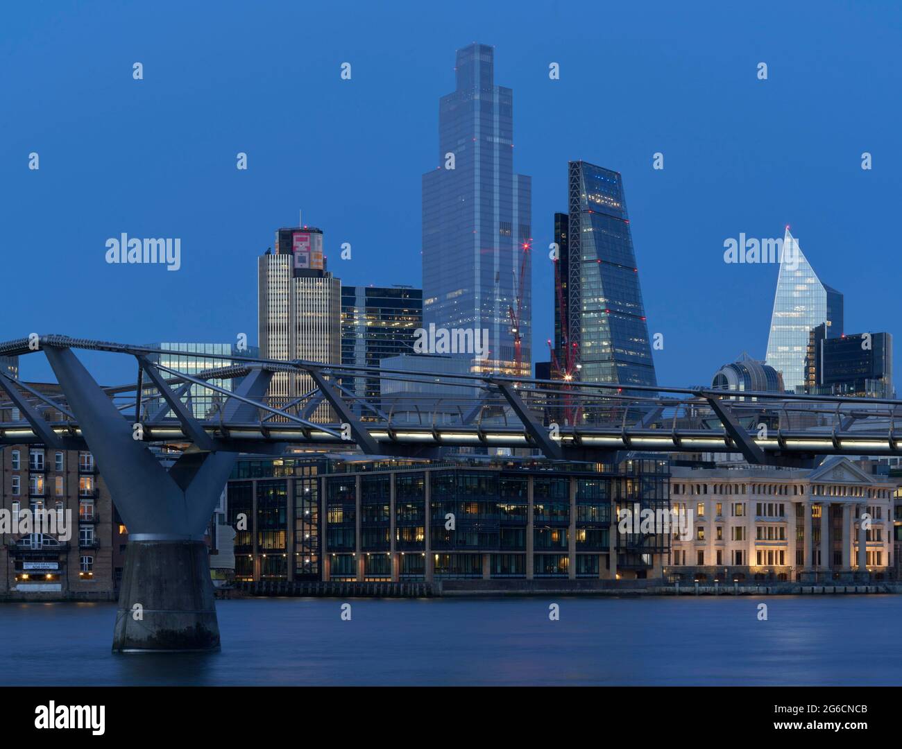 View from Bankside. 22 Bishopsgate, LONDON, United Kingdom. Architect ...