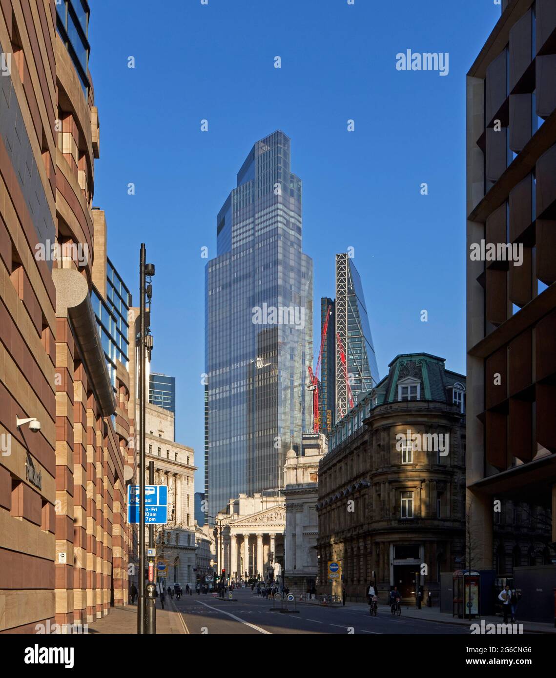 Pedestrian level views. 22 Bishopsgate, LONDON, United Kingdom ...