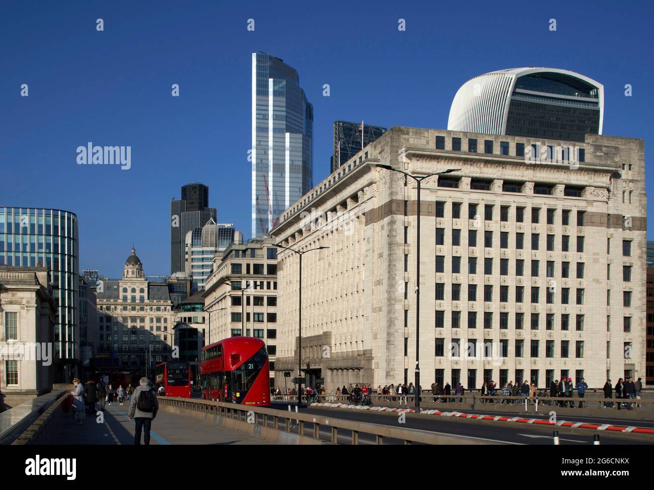 View from London bridge. 22 Bishopsgate, LONDON, United Kingdom ...