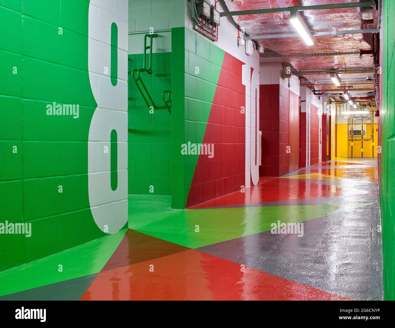 Multi purpose bike storage area in basement levels. 22 Bishopsgate ...