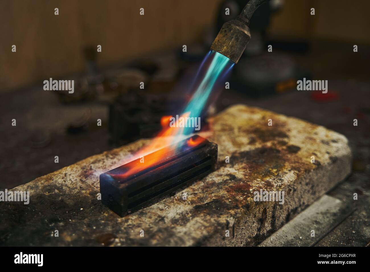 Smelting tool hi-res stock photography and images - Alamy