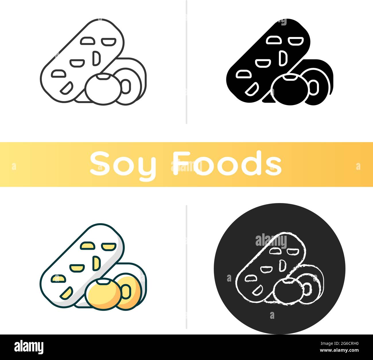 Tempeh symbol hi-res stock photography and images - Alamy