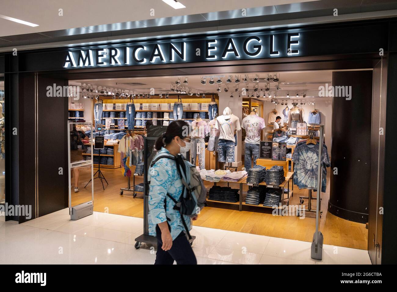 Hong Kong, China. 25th June, 2021. American clothing and accessories ...