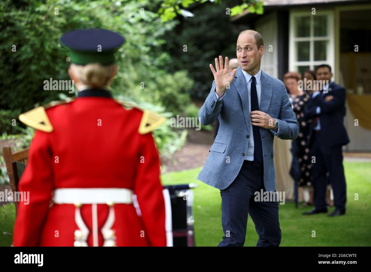The Duke of Cambridge, in his role as Joint Patron of NHS Charities ...