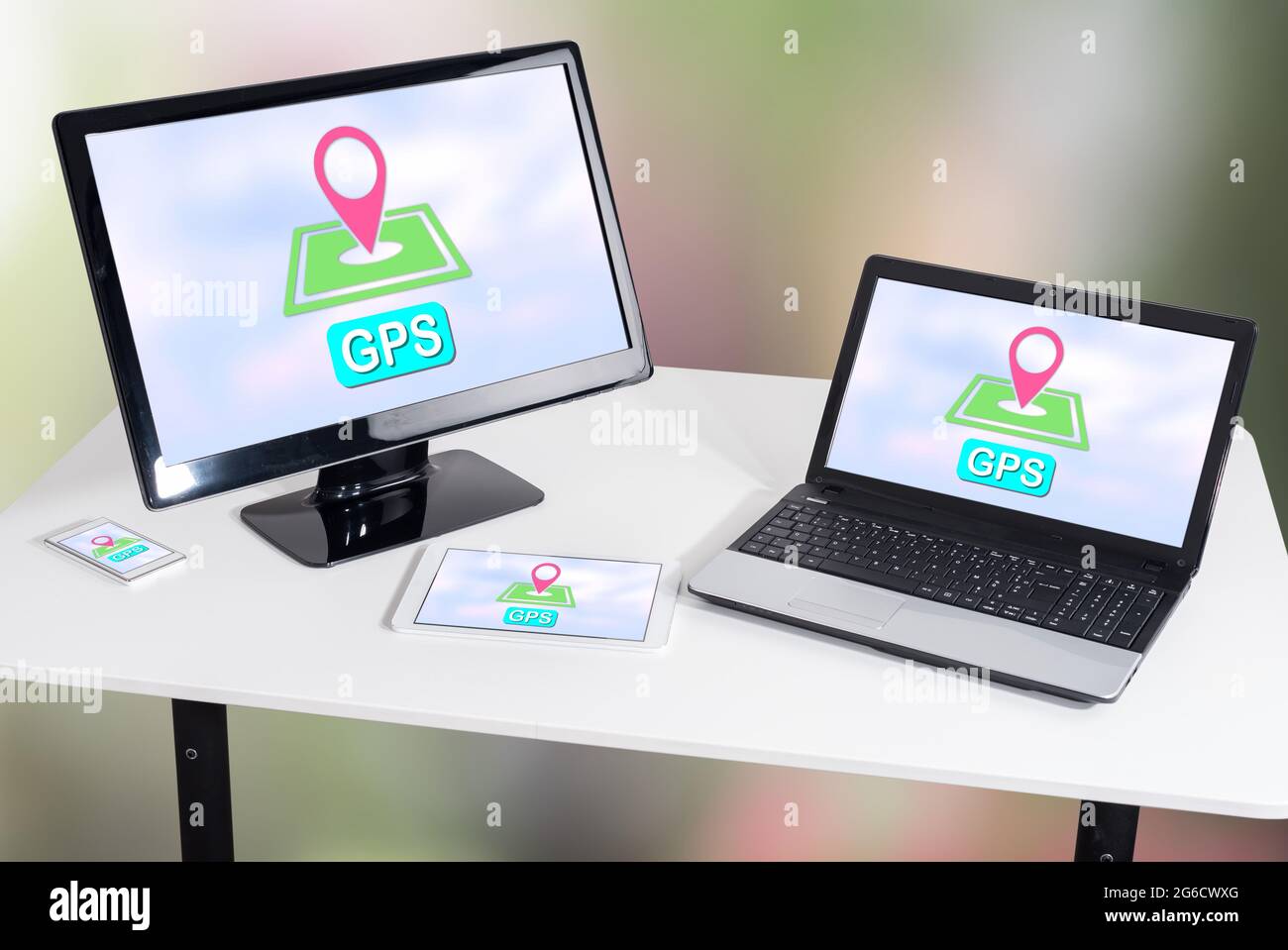 Different map pointer hi-res stock photography and images - Alamy