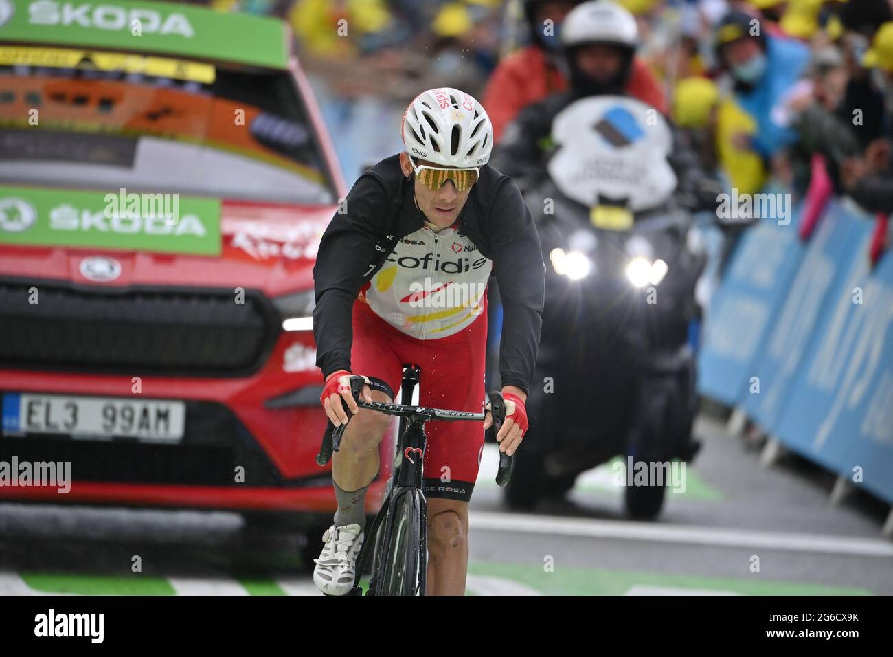 Tignes, France. 04th July, 2021. MARTIN Guillaume (FRA) of COFIDIS ...