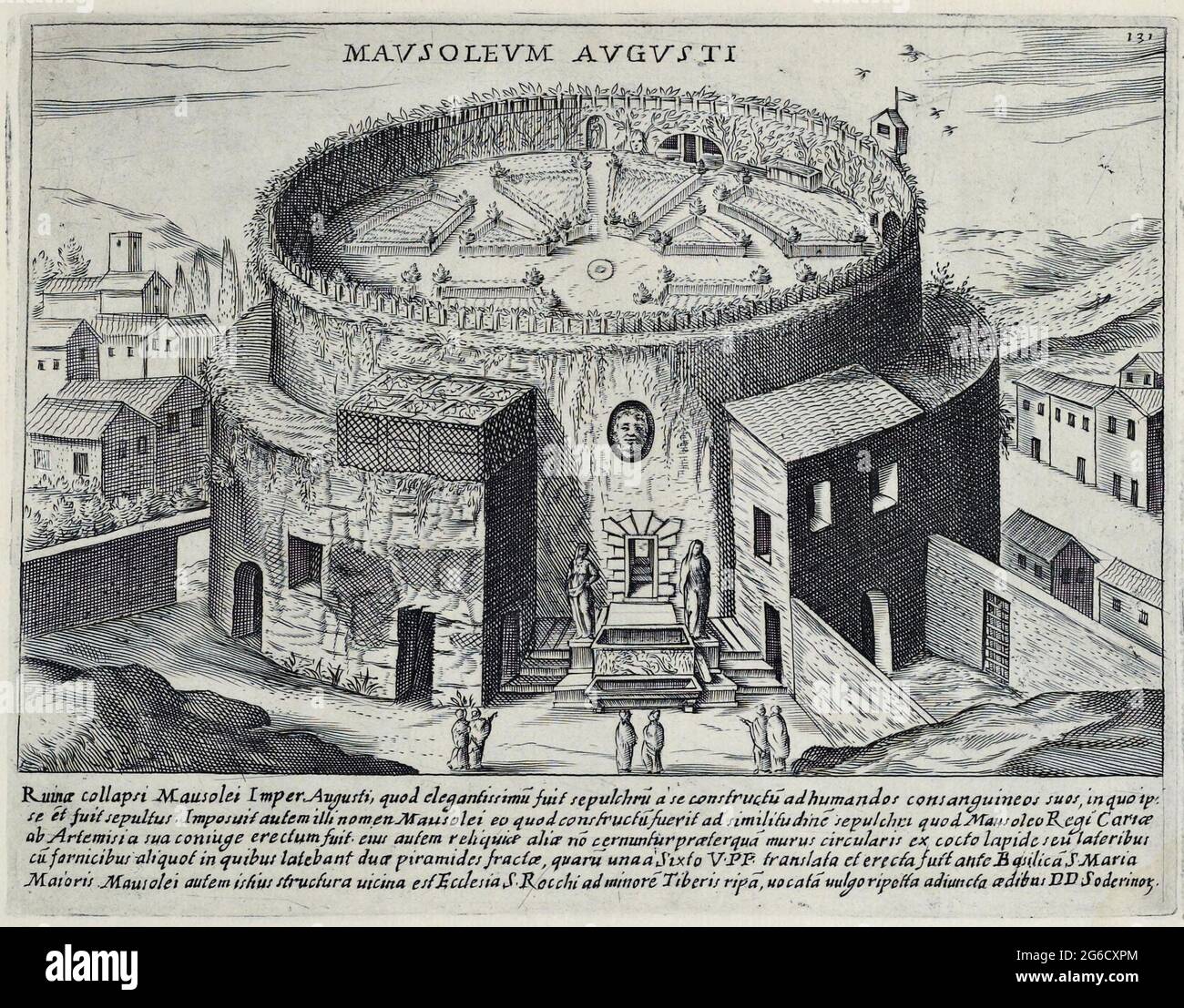 Rendering Of Mausoleum Of Augustus