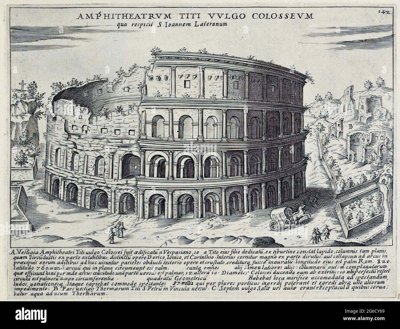 Das Amphitheater des Vespasian wurde kurz vor seinem Tod im Jahr 79 n ...