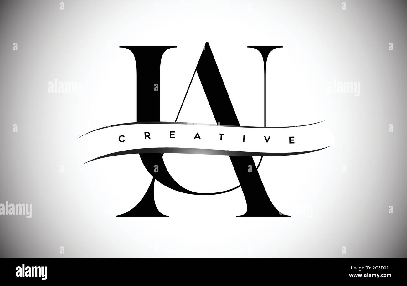 Au letter logo hi-res stock photography and images - Alamy