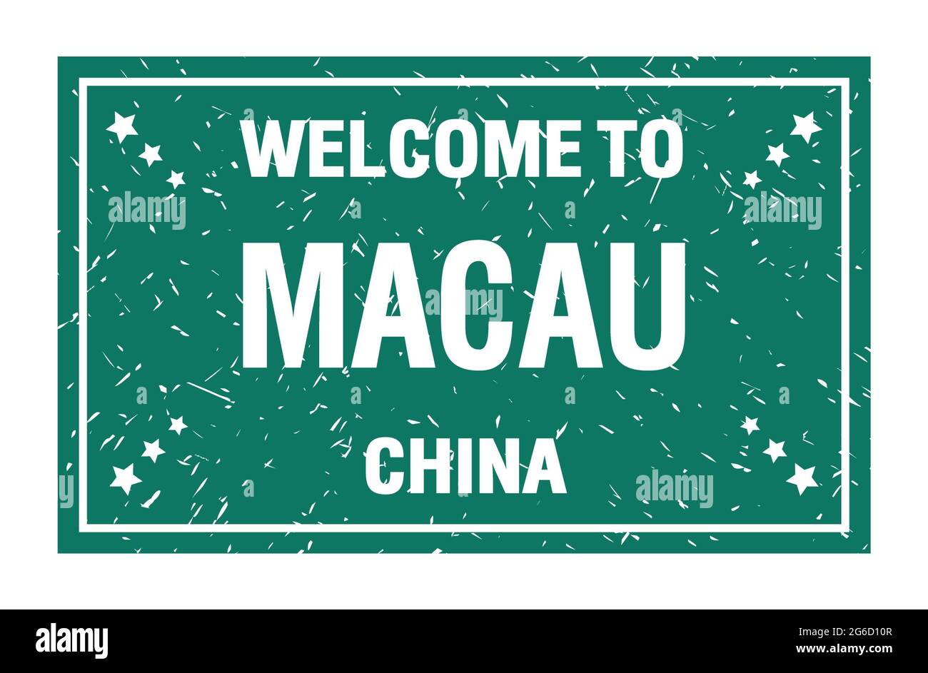 China stamp welcome green hi-res stock photography and images - Alamy