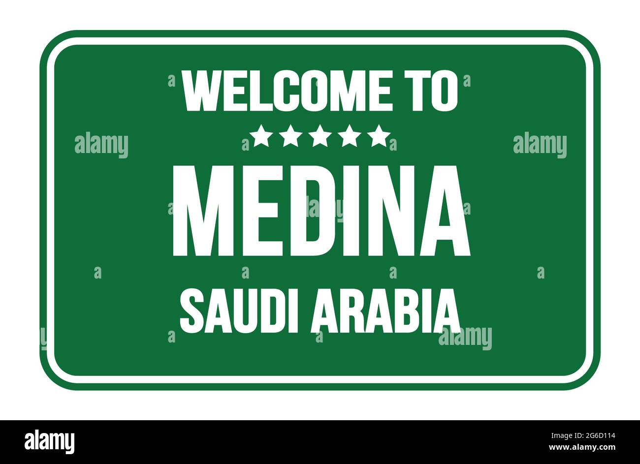 Welcome medina saudi arabia hi-res stock photography and images - Alamy