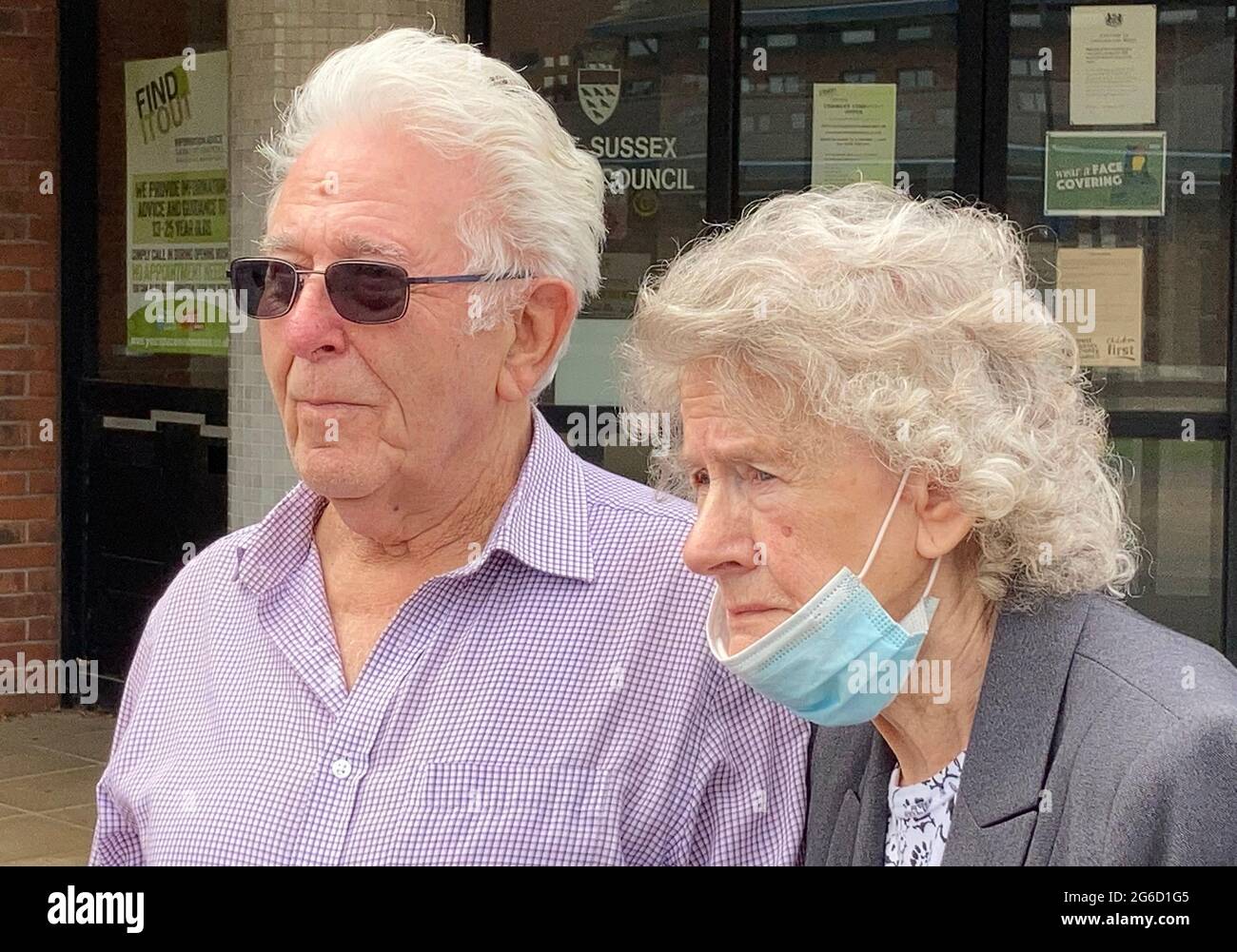 Susan???s parents, Peter and Elizabeth Skelton outside the inquest in ...