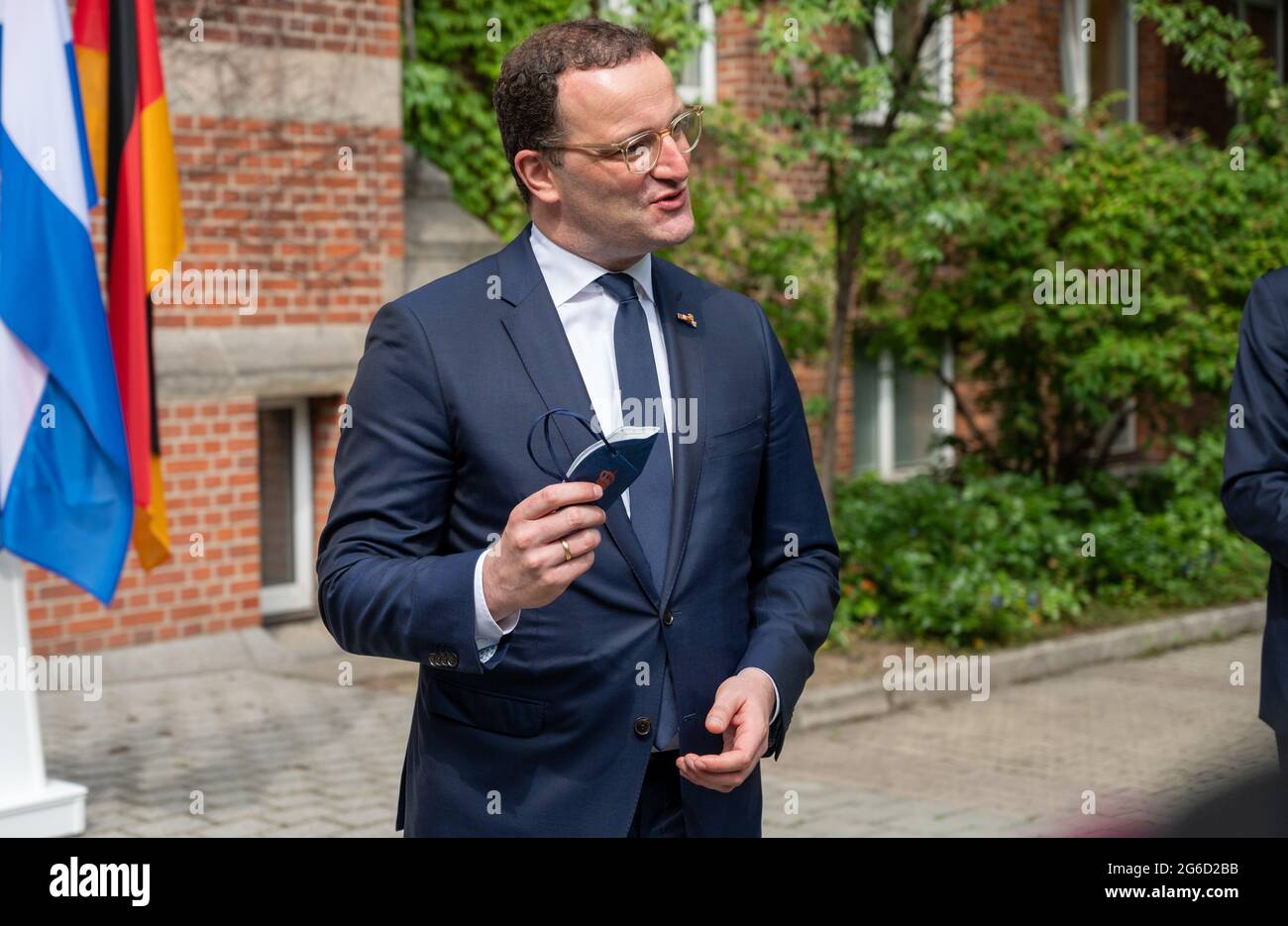 Berlin, Germany. 05th July, 2021. Jens Spahn (CDU), Federal Minister of ...