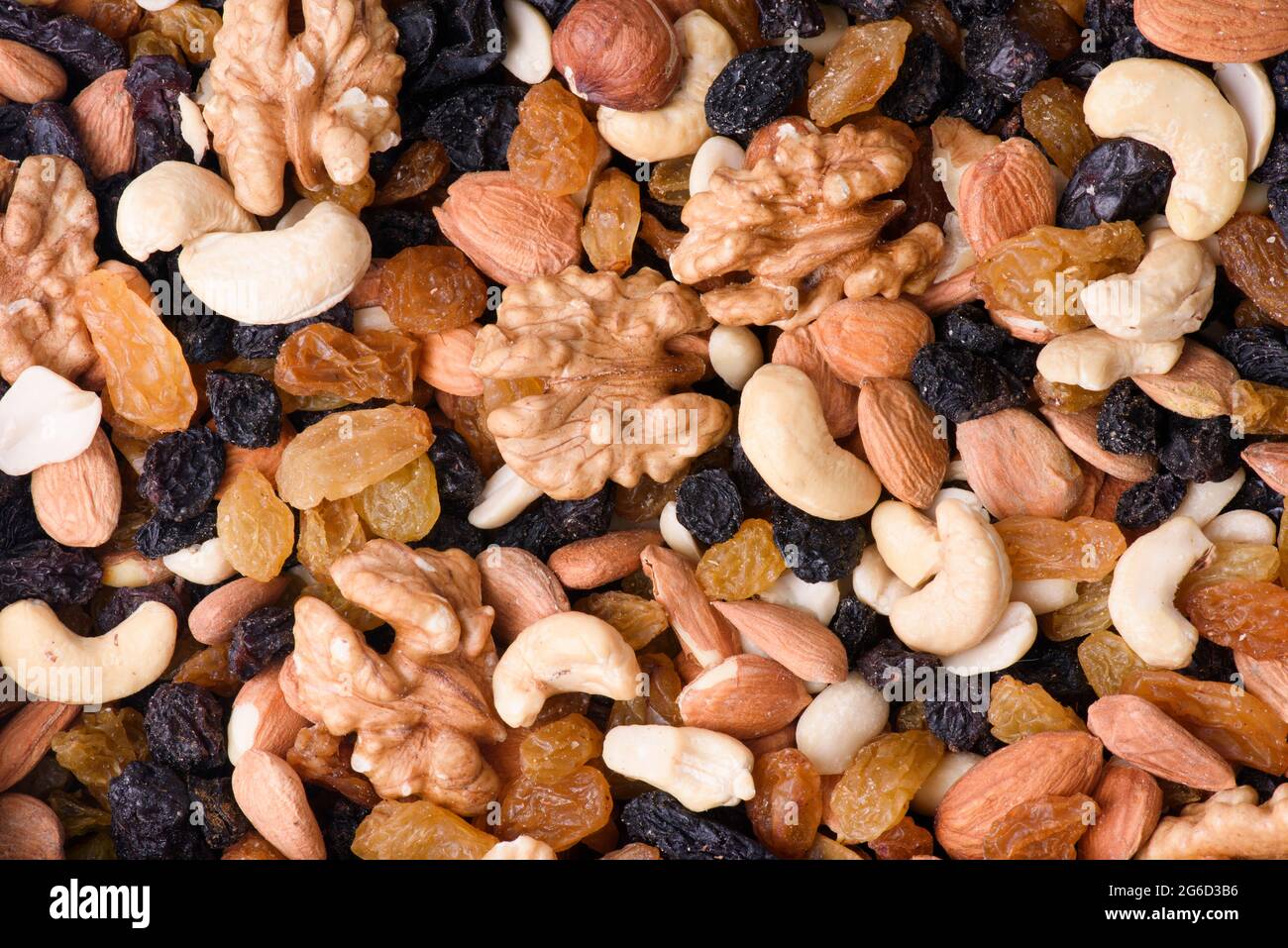 healthy food. background of mix of dried nuts Stock Photo - Alamy