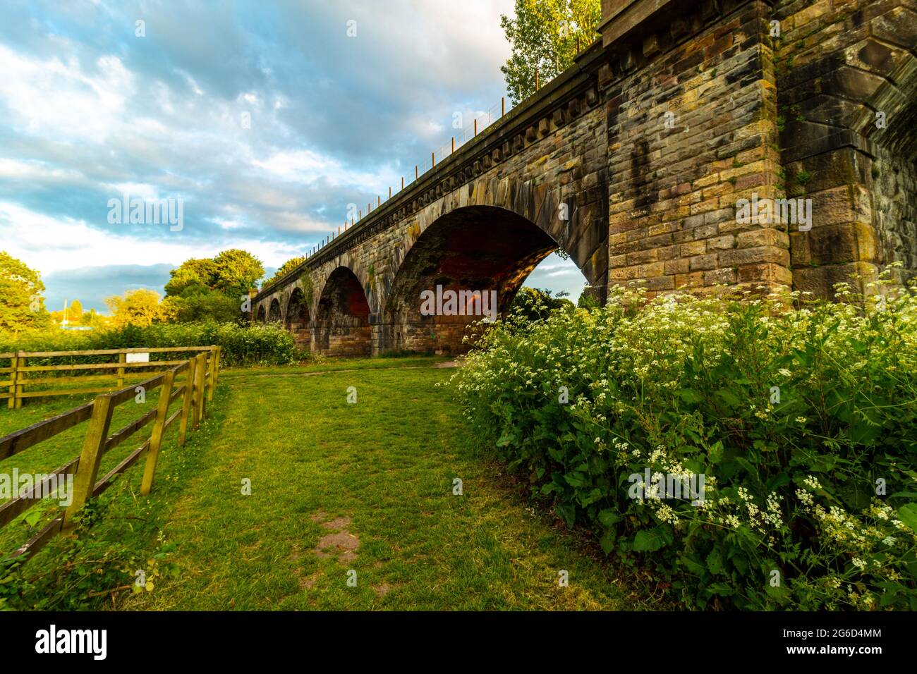 Old trent bridge burton hi-res stock photography and images - Alamy