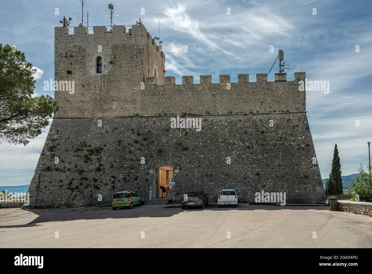 The Monforte castle is a national monument and symbol of the city of ...