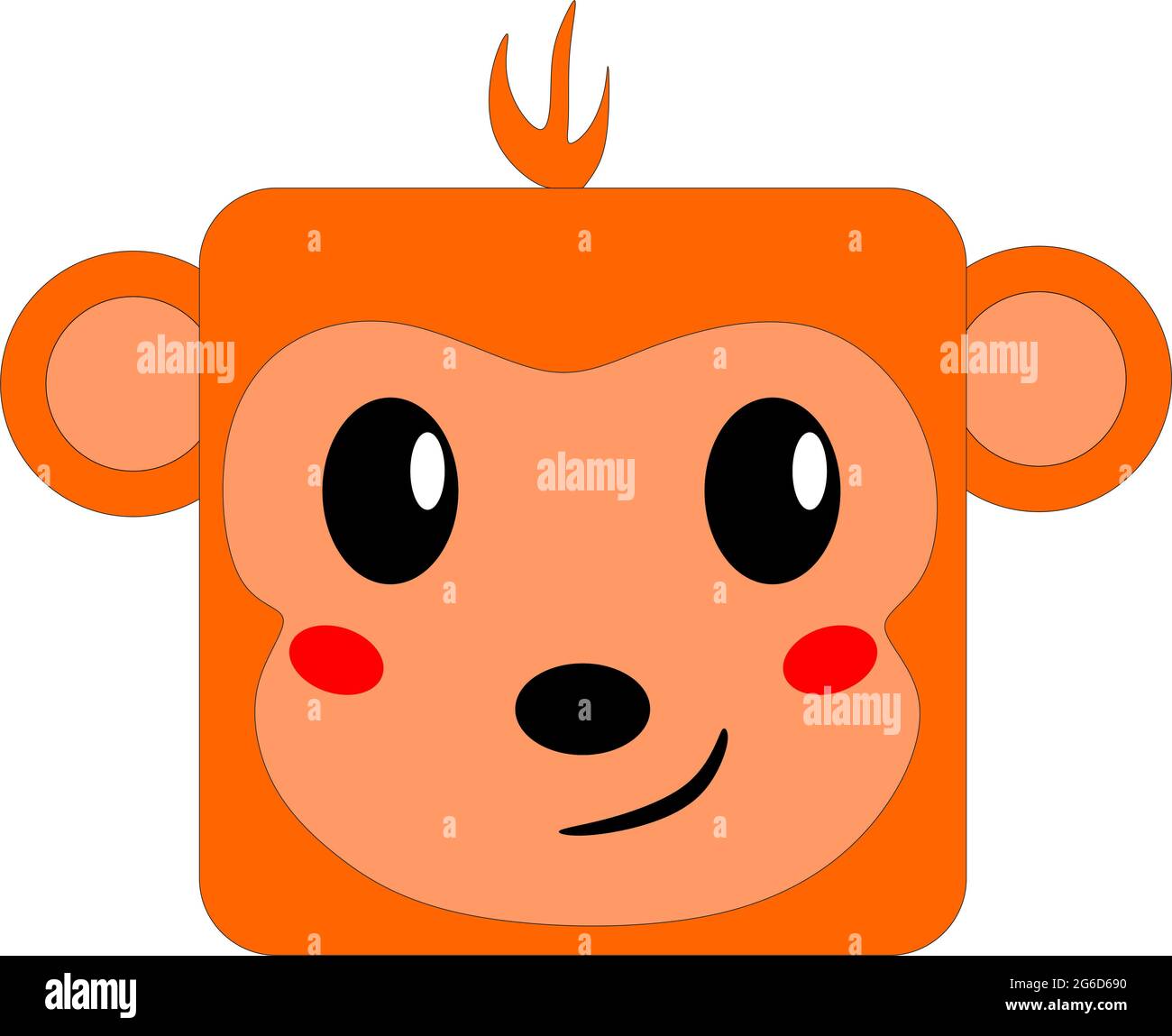 Happy Monkey for happy child Stock Photo - Alamy