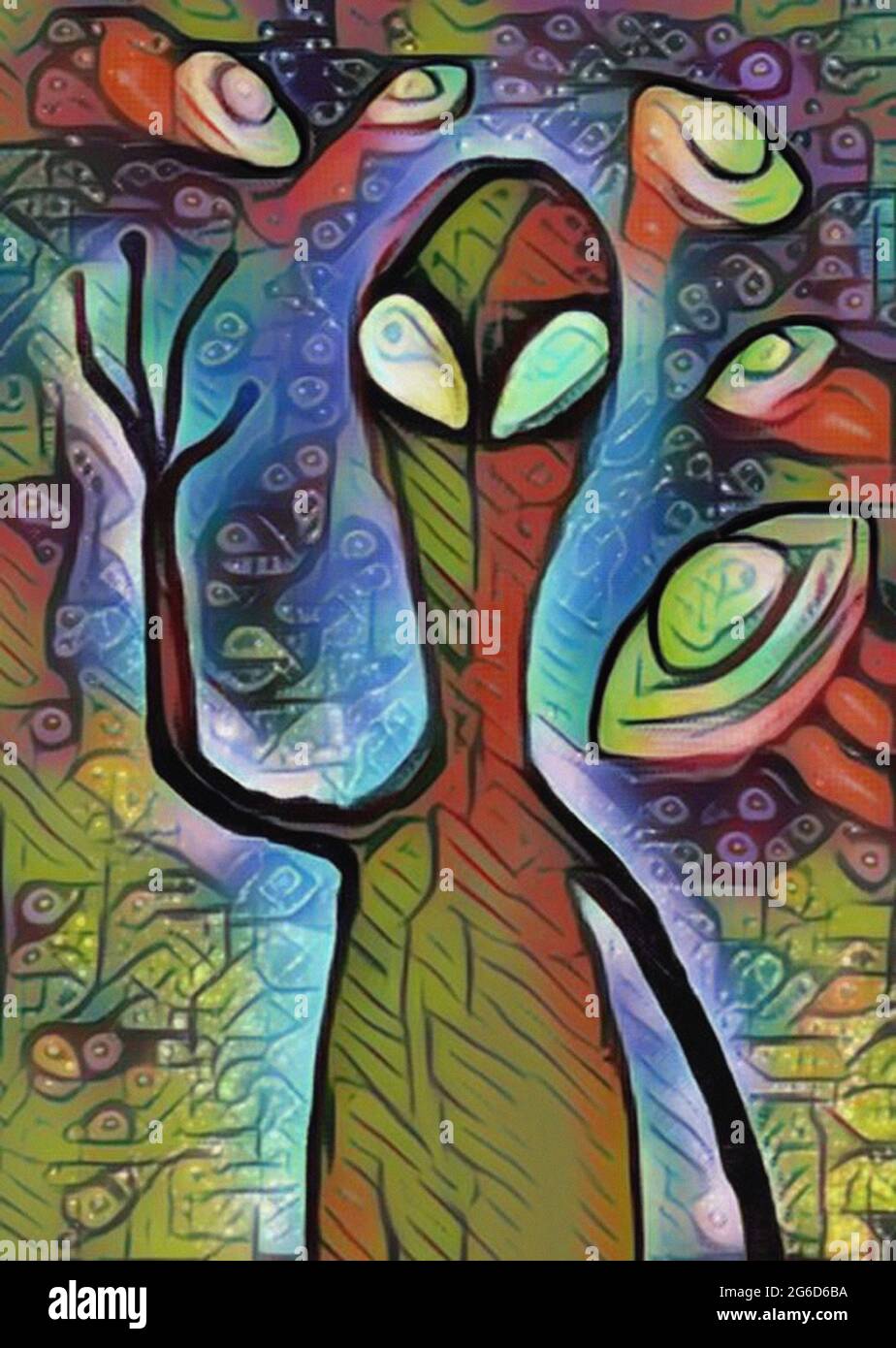 Fantasy creature illustration vector hi-res stock photography and ...