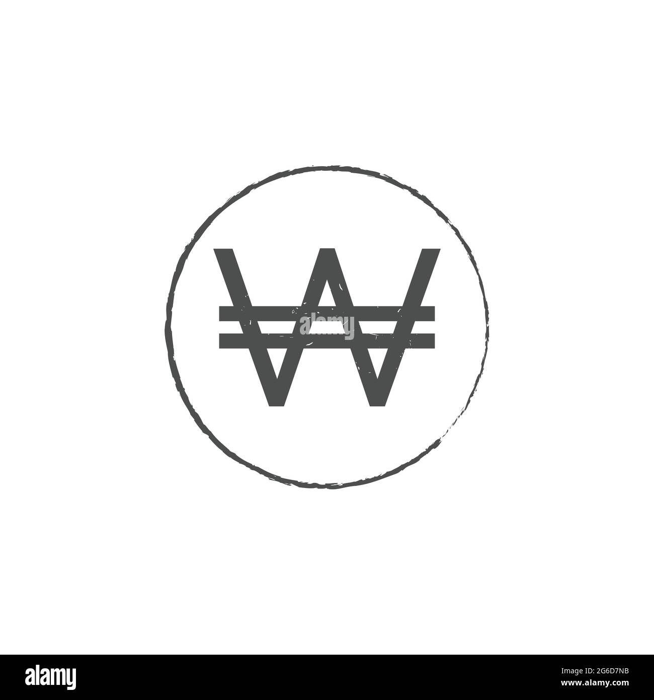 Won design Stock Vector Images - Alamy