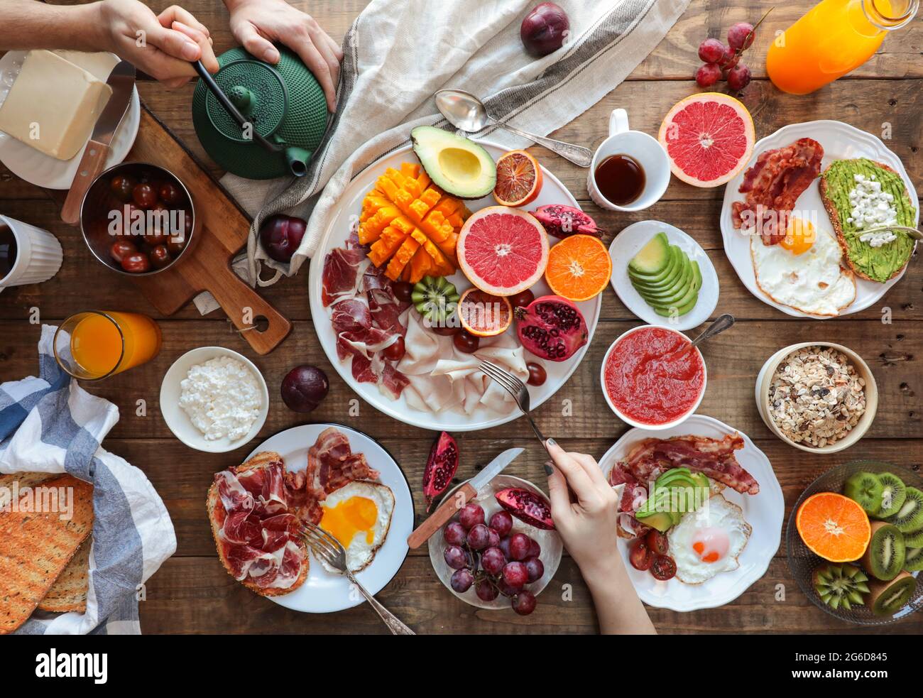 Multiple serving hi-res stock photography and images - Alamy