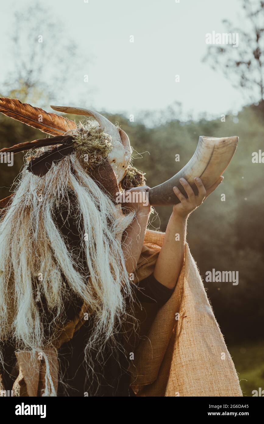 Invoking spirits hi-res stock photography and images - Alamy