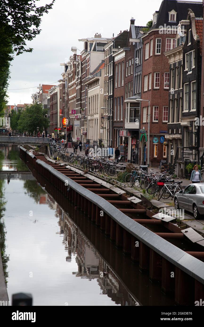 Amsterdam city with its water canals Stock Photo - Alamy