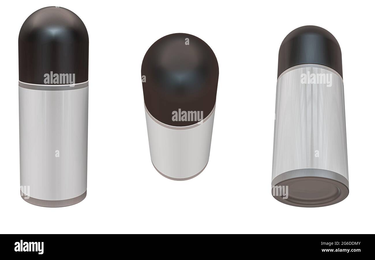 3D rendering - High resolution image deo stick Isolated on a white ...