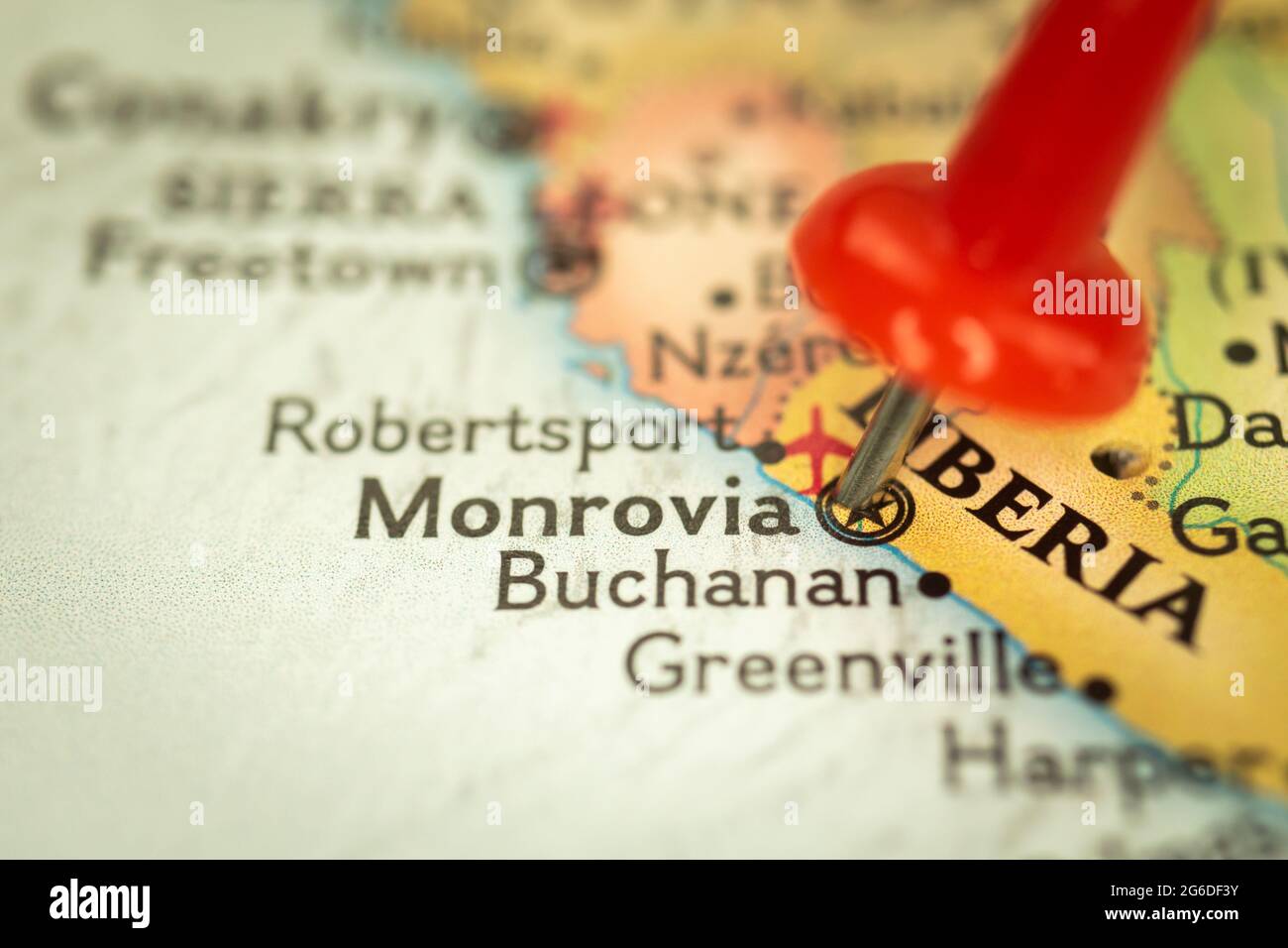 Liberia monrovia city view hi-res stock photography and images - Alamy