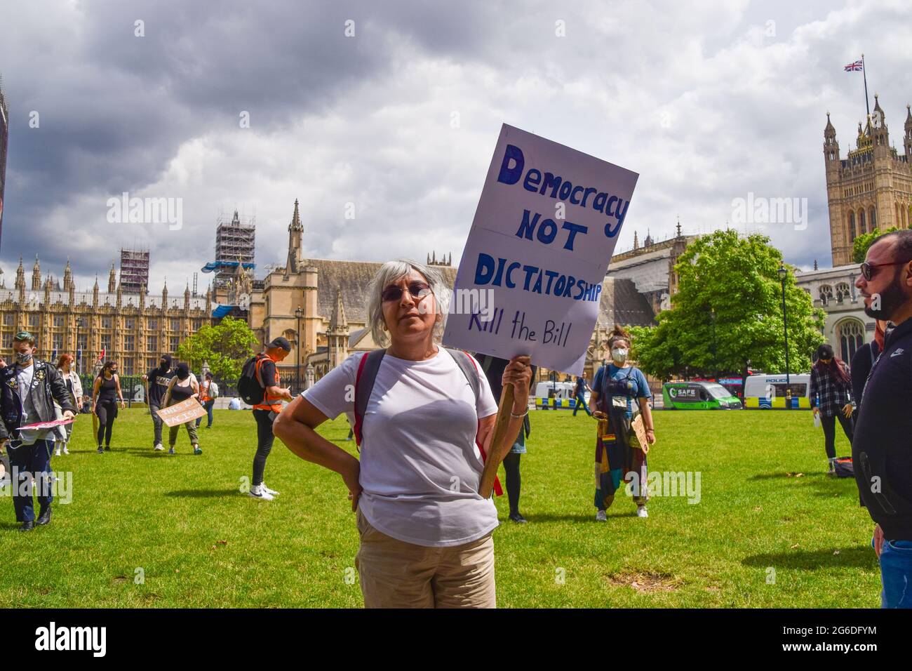 Dictator kill protester sign hi-res stock photography and images - Alamy