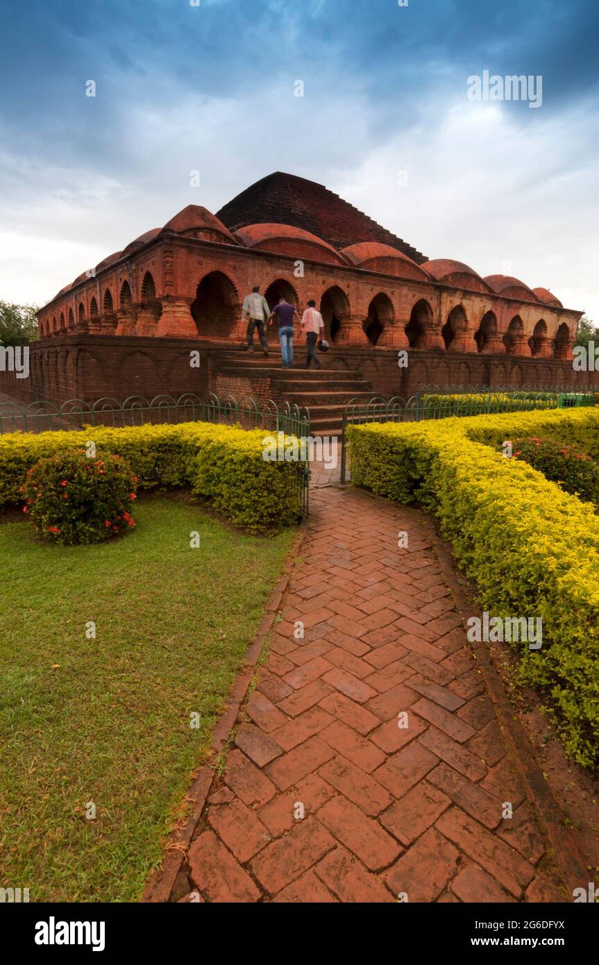 Rasmancha Temple, Bishnupur , India - Old brick temple made in 1600 ...