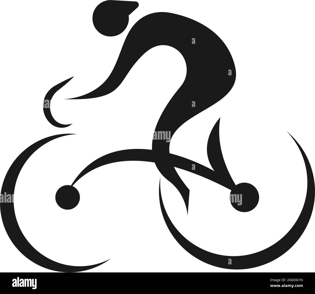 Bicycle. Bike icon logo design vector. Cycling concept Stock Vector ...