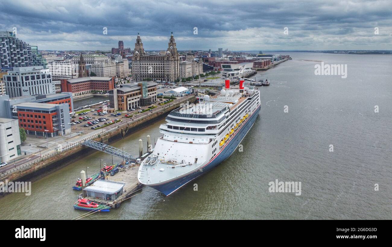 Drone photography of merseyside Stock Photo - Alamy