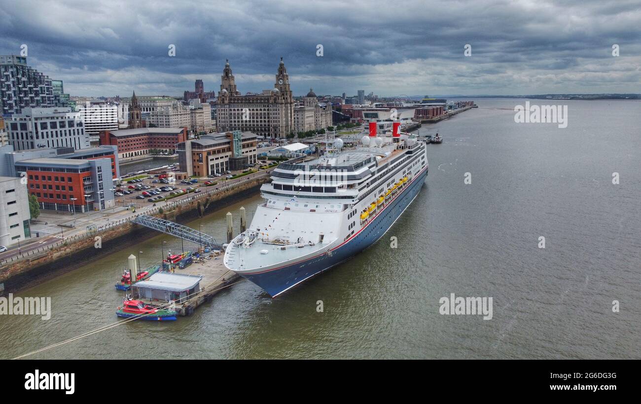 Drone photography of merseyside Stock Photo - Alamy